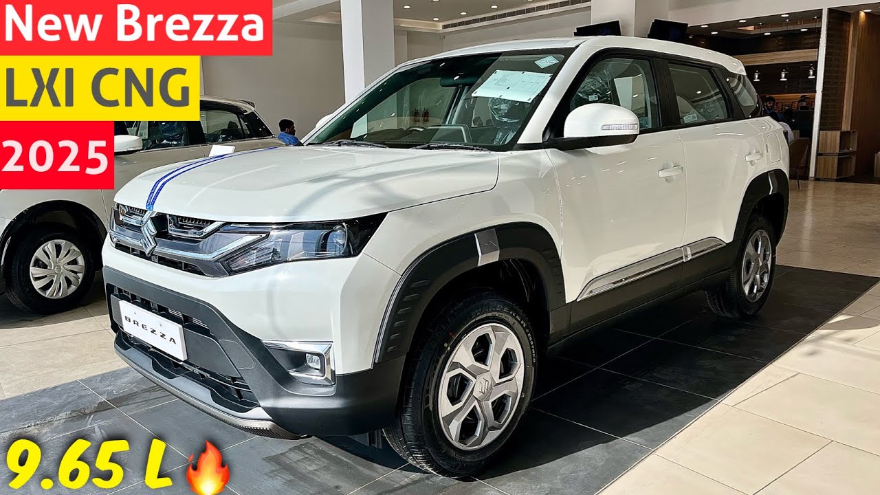 2025 Brezza lxi cng . Maruti Suzuki Brezza lxi cng - YouTube