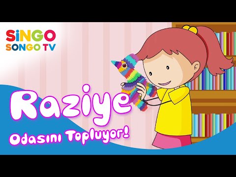 RAZİYE Odasını Topluyor 👏🏼 🎉 – SingoSongo TV I İsme Özel Çocuk Şarkıları 🎵