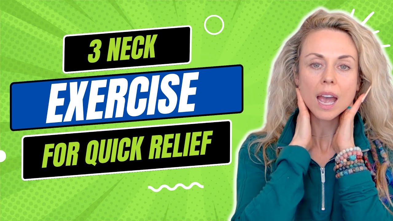 3 Neck Pain Relief Exercises - YouTube