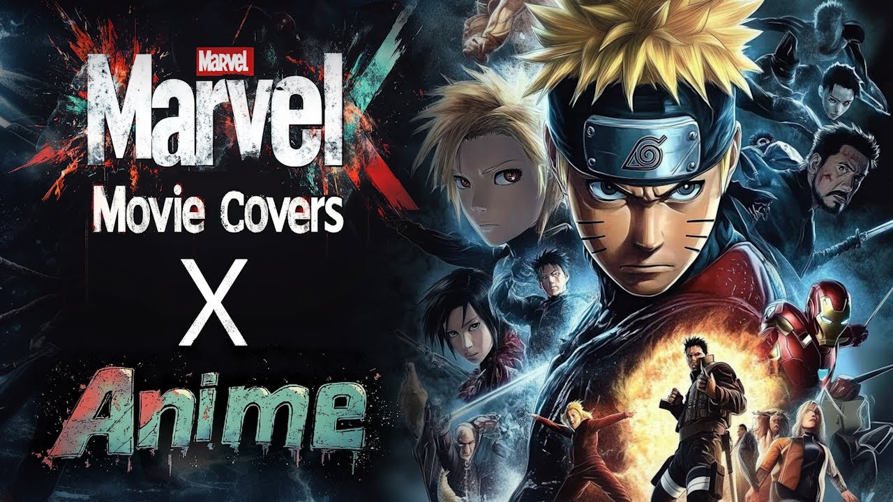 Marvel x Anime: Unbelievable Movie Cover Mashups! - YouTube
