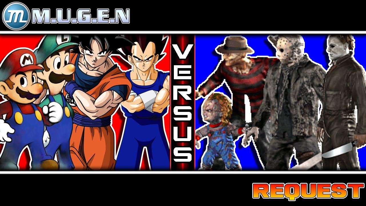 Team Goku vs Team Chucky | MUGEN Request #61 + Download Chars - YouTube