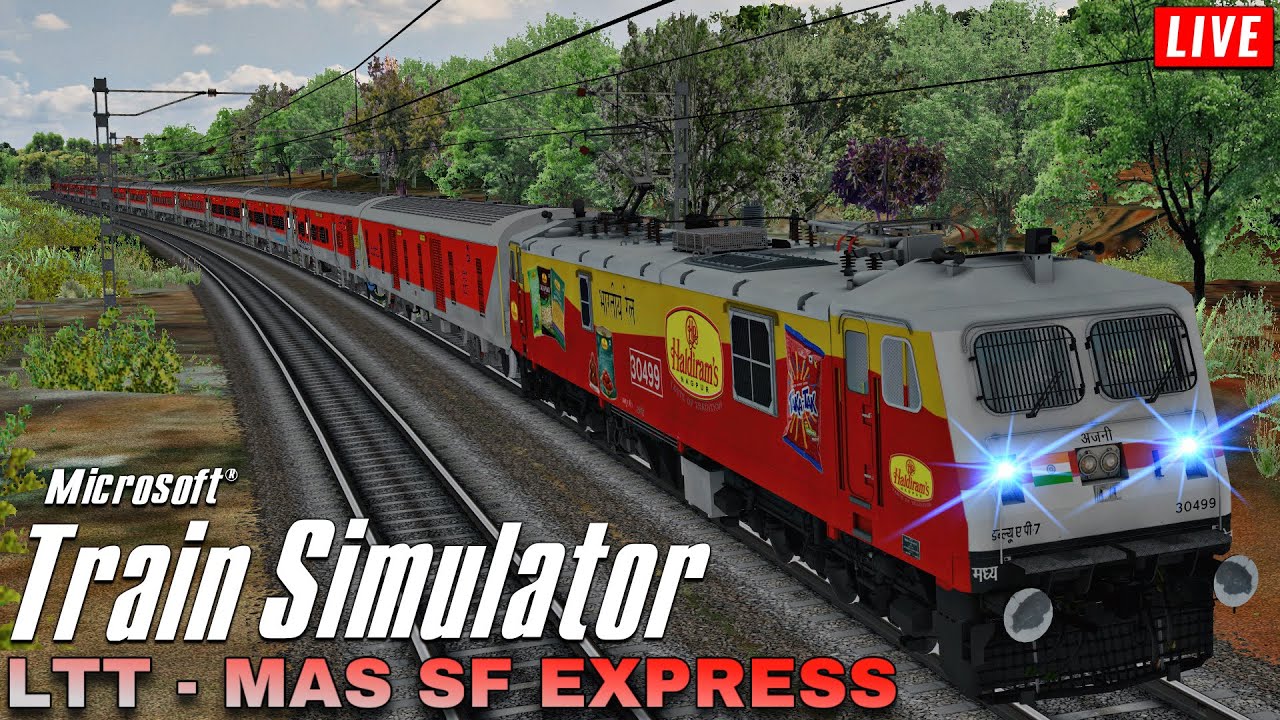 Journey in 12163 Mumbai LTT - MGR Chennai SF Express • Indian Train ...