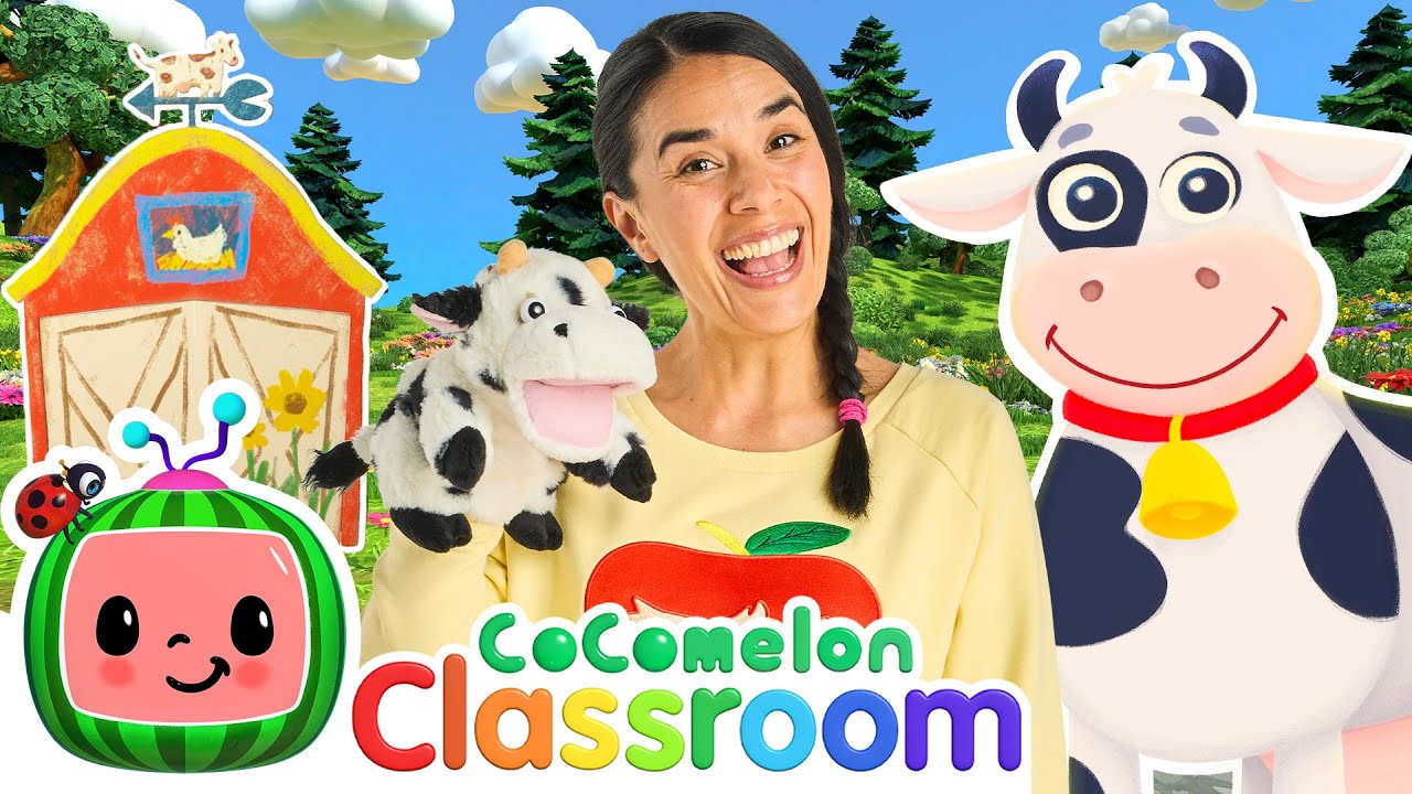 Learn About Animals with Ms. Appleberry | Old MacDonald + More Nursery ...