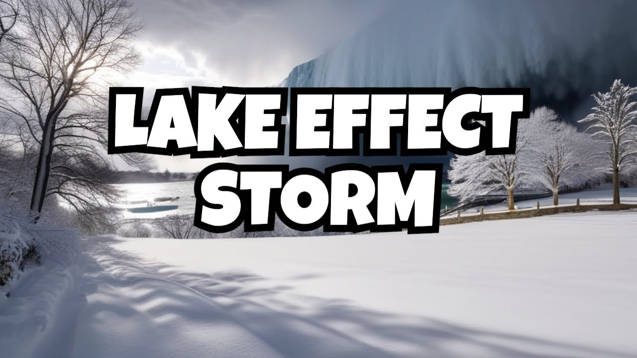 Winter Storm Lake Effect | Winter in Niagara on the Lake | Ontario 4K ...