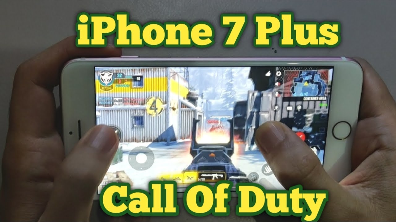 iPhone 7 Plus test game Call Of Duty Mobile | Very High Setting ...