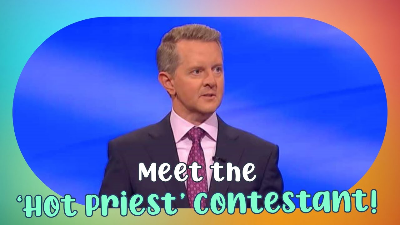 Fans Go Wild for 'Hot Priest' Contestant on Jeopardy! - YouTube