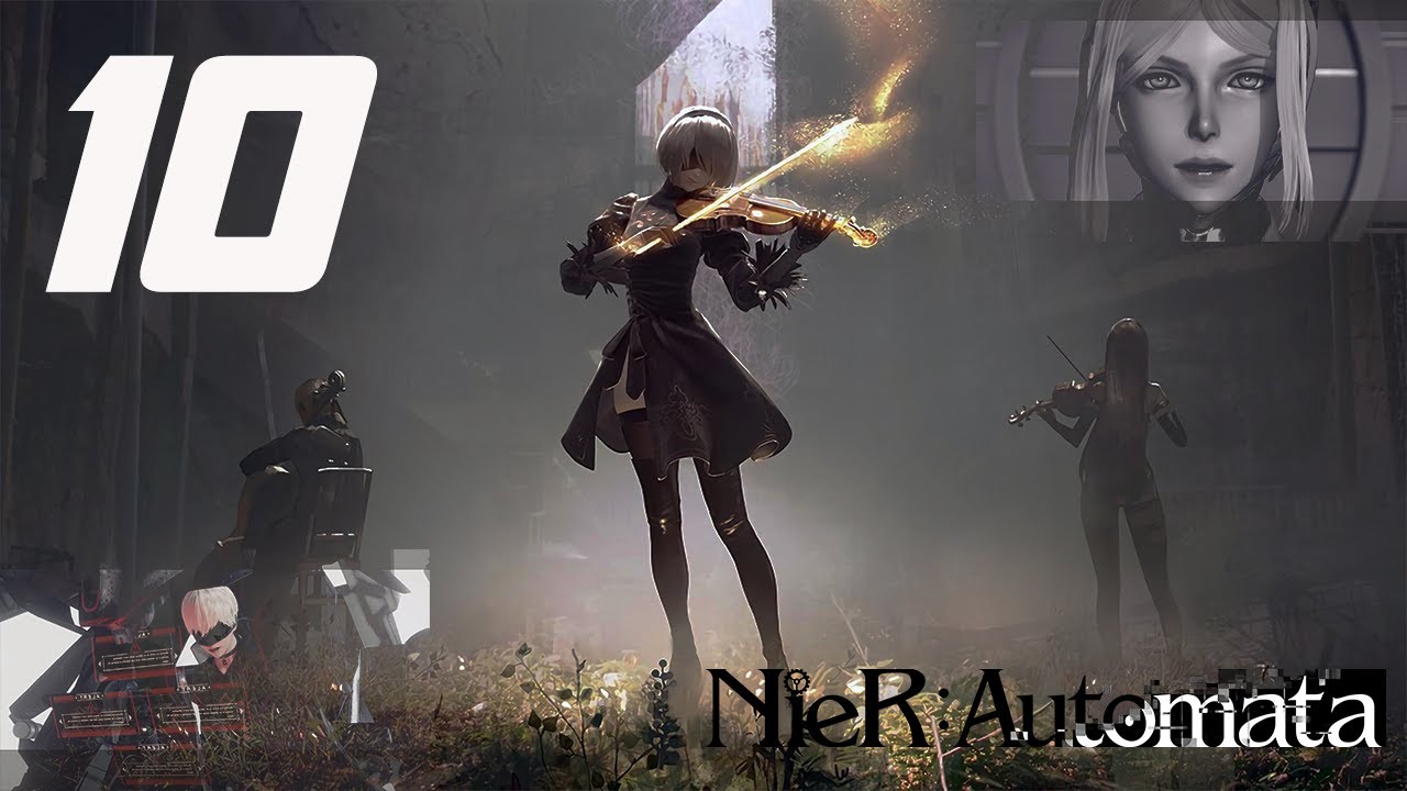 Nier: Automata - Los Goliath invaden la ciudad #10 - YouTube