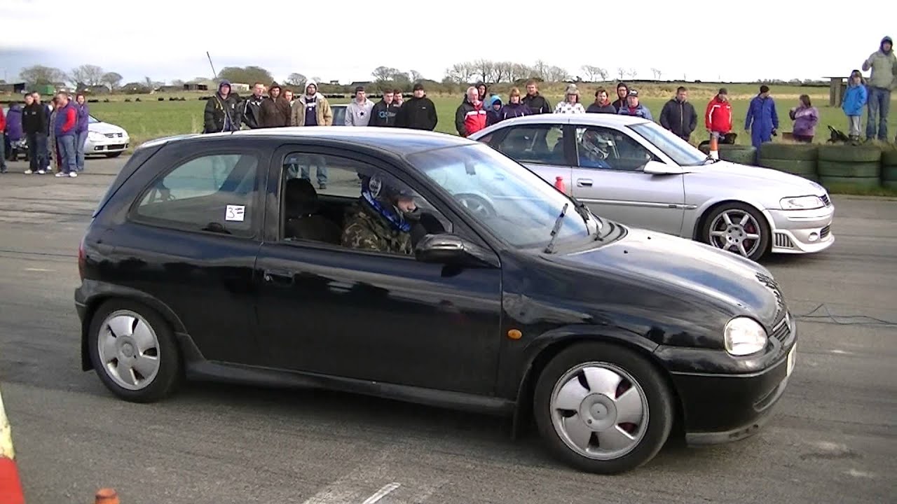 Red Top Corsa vs GSi vectra Bishopscourt 17th March 2013 - YouTube