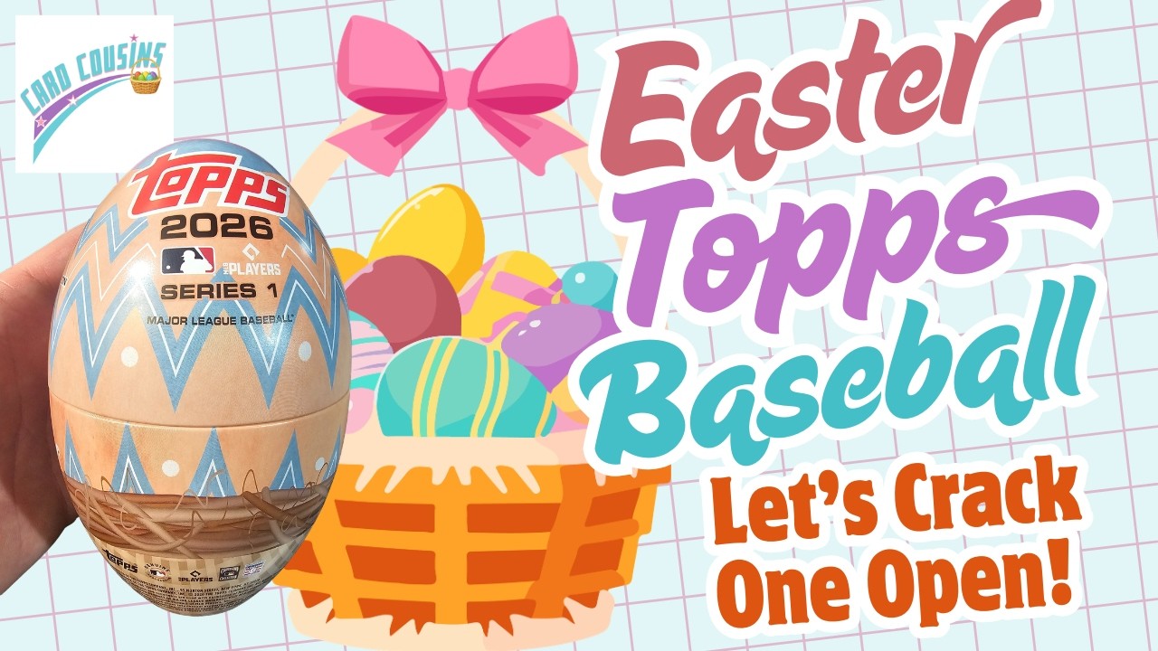 Easter Topps Baseball 2026 Egg - What's in there? - YouTube