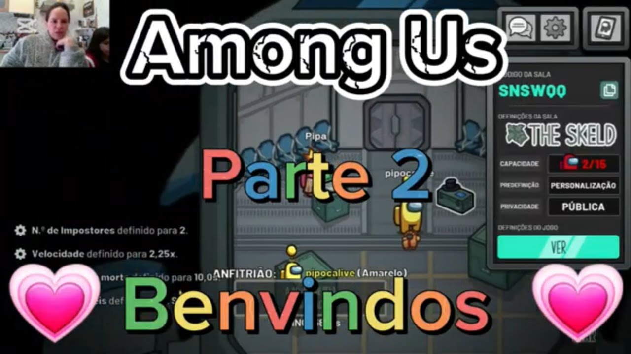 ️ Vamos a mais uma voltinha no Among Us ( parte 2) ️ #amongus # ...