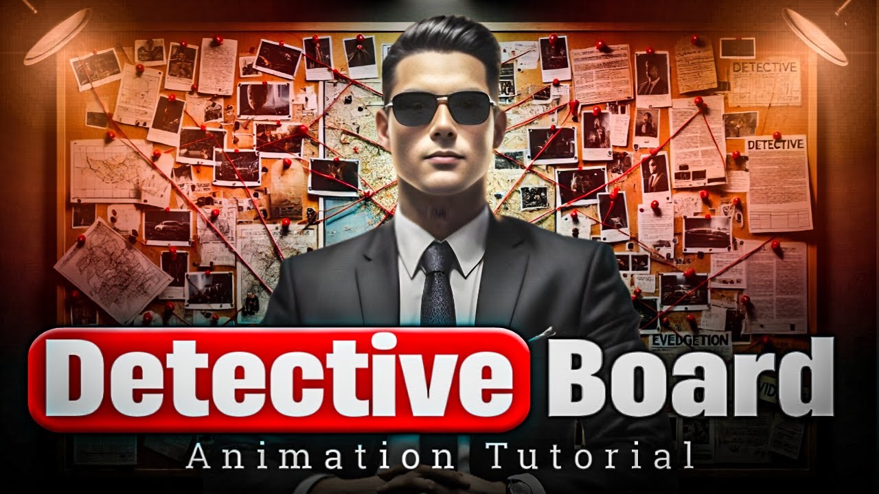 How To Make A Detective Board Animation (Tutorial) - YouTube