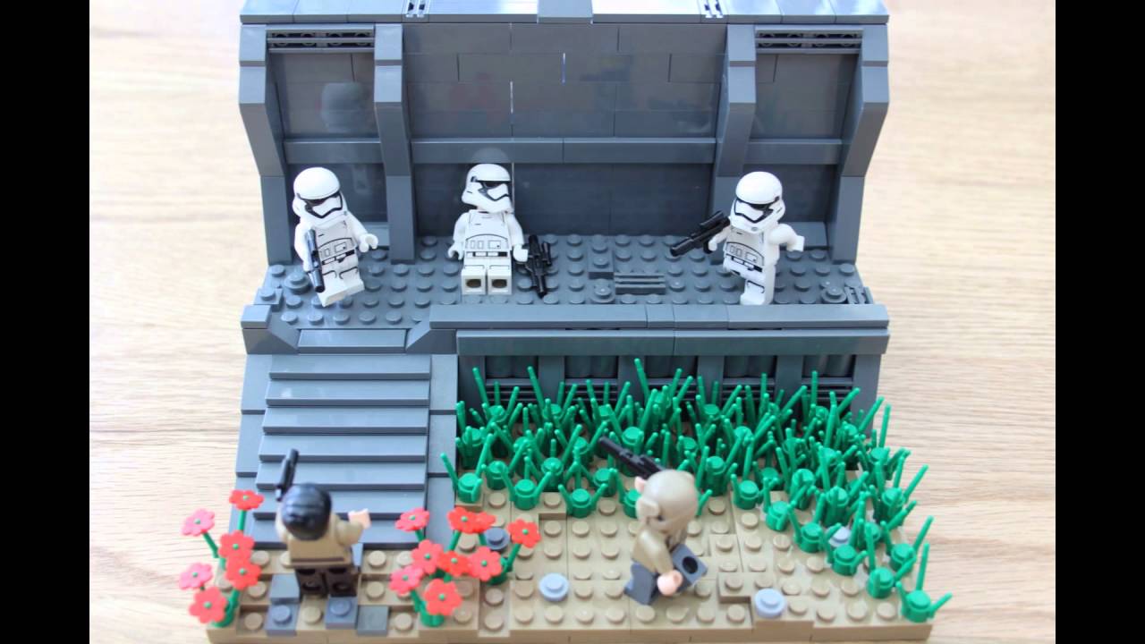 Lego Star Wars Resistance Attack on the First Order (MINI-MOC) - YouTube