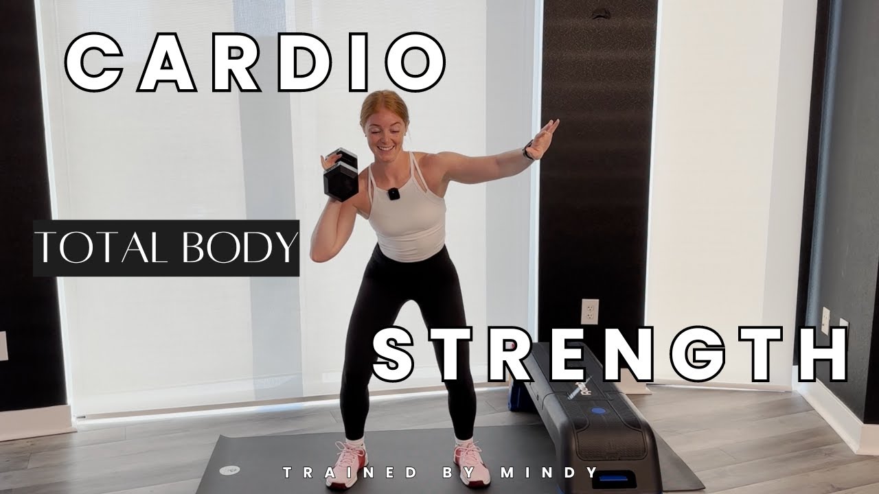 Total Body Cardio Strength | Work From Home Workout | 30 Minutes - YouTube