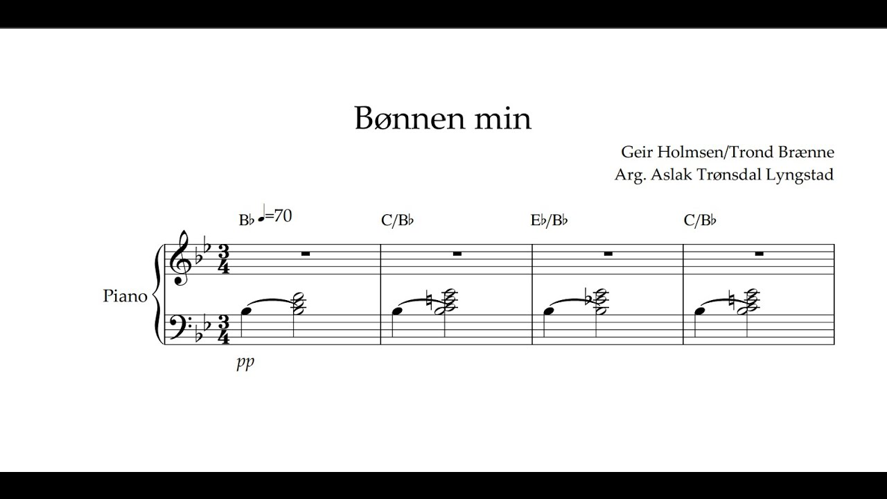 Bønnen min - YouTube