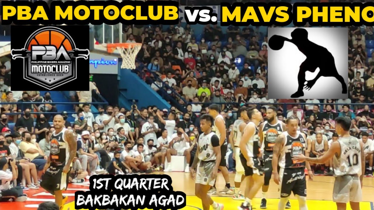 Pba Motoclub Vs Mavs Phenomenal Basketball 1st Quarter - YouTube