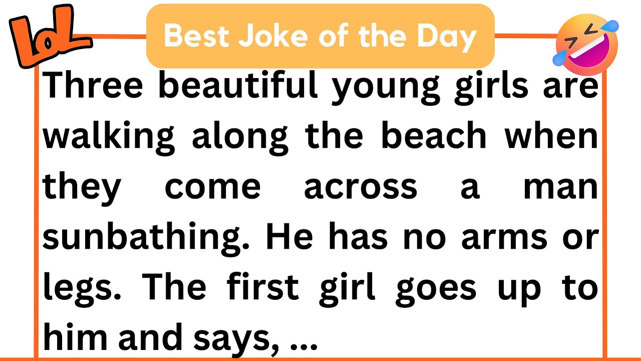 😂 BEST JOKE OF THE DAY | Three Beautiful Girls | Funny Jokes 😂 - YouTube