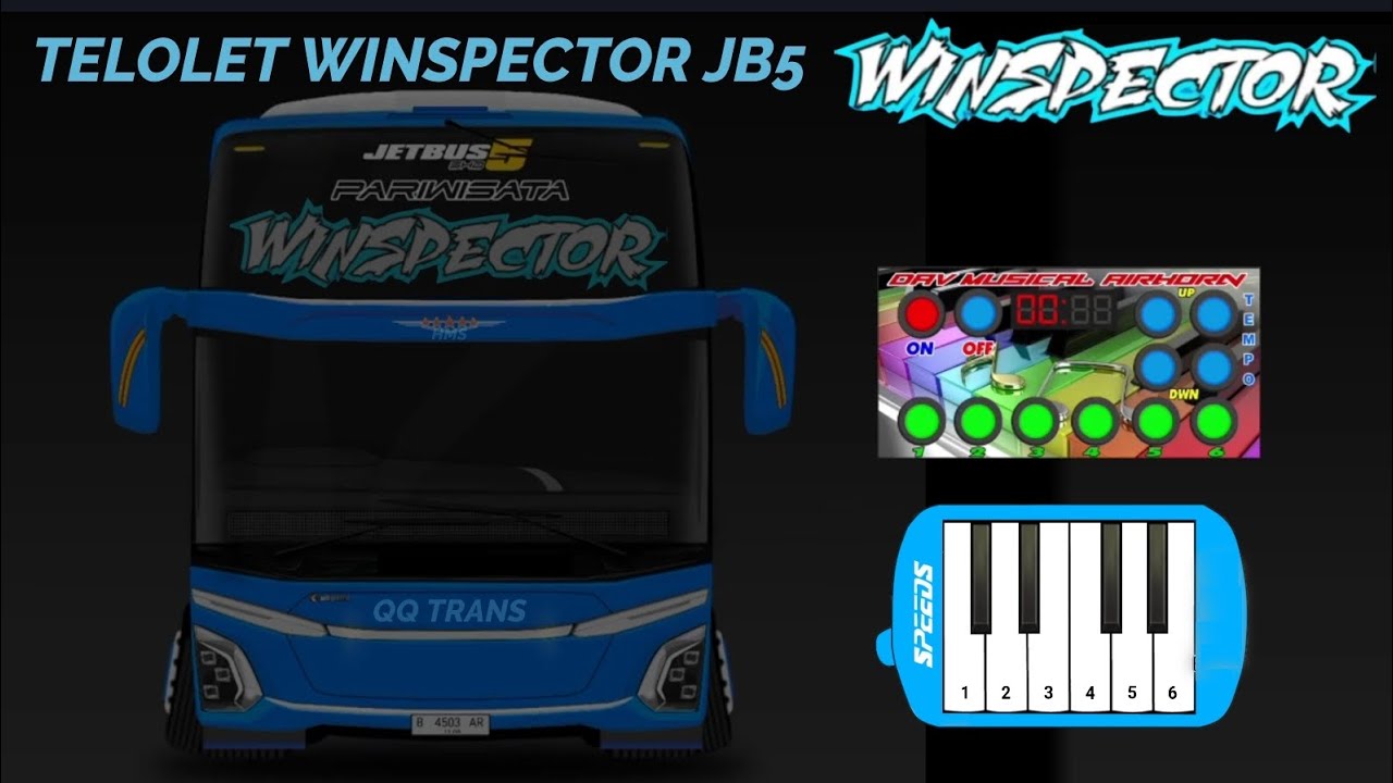 TELOLET WINSPECTOR PAKISTAN JB5 DAV MUSICAL AIRHORN🎶 - YouTube