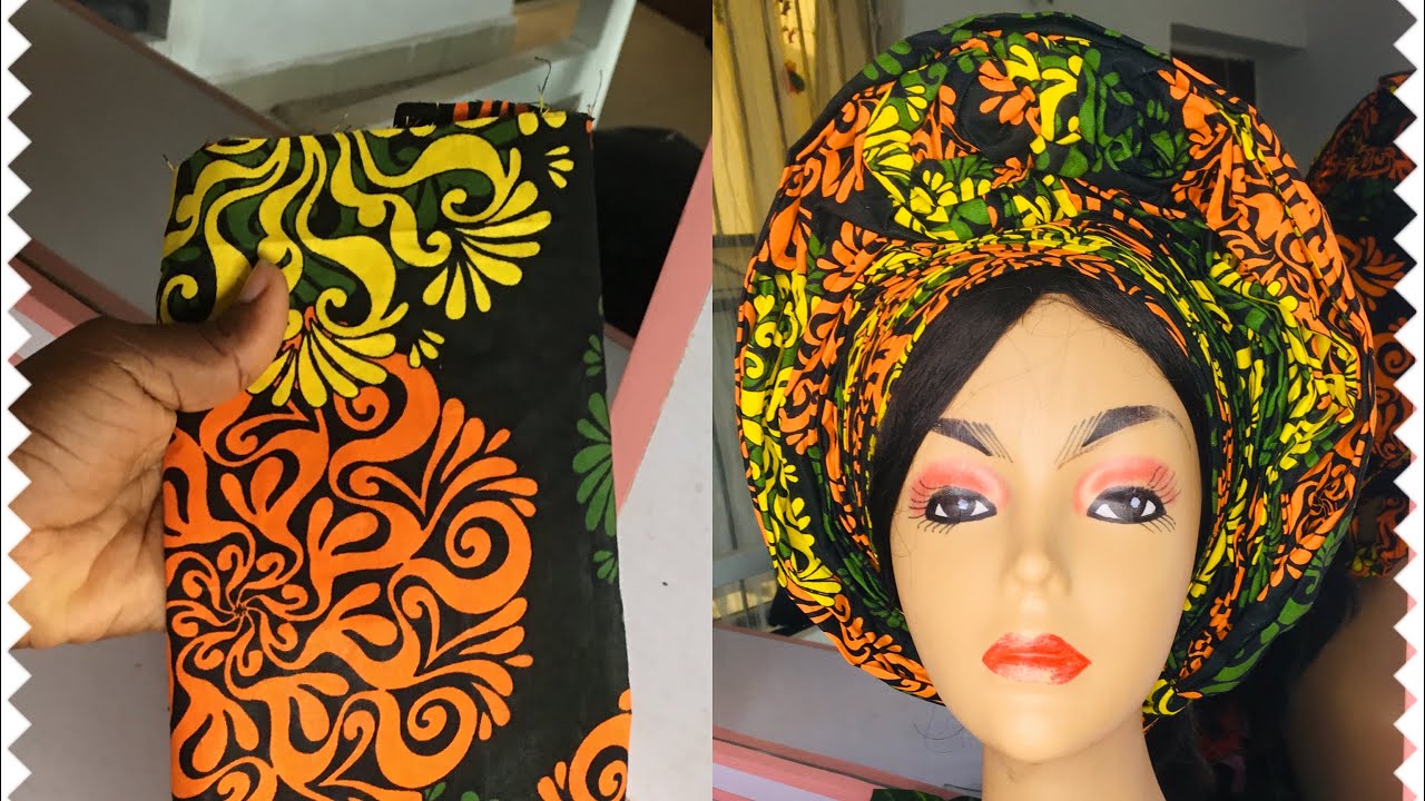 How to make Autogele with Ankara/DIY Autogele Tutorial #diy #autogele # ...