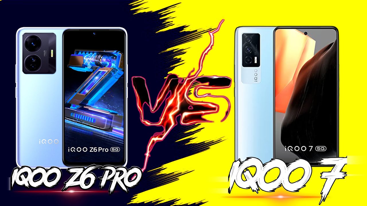 iqoo z6 pro 5G Vs iqoo 7 gaming performance 💪.. - YouTube