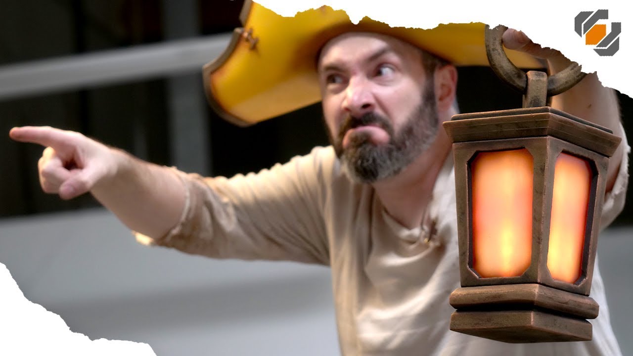 I Made this in 4 HOURS! - Sea of Thieves Prop Lantern Tutorial - YouTube