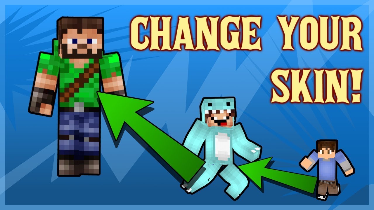 HOW TO GET A NEW SKIN IN MINECRAFT - YouTube