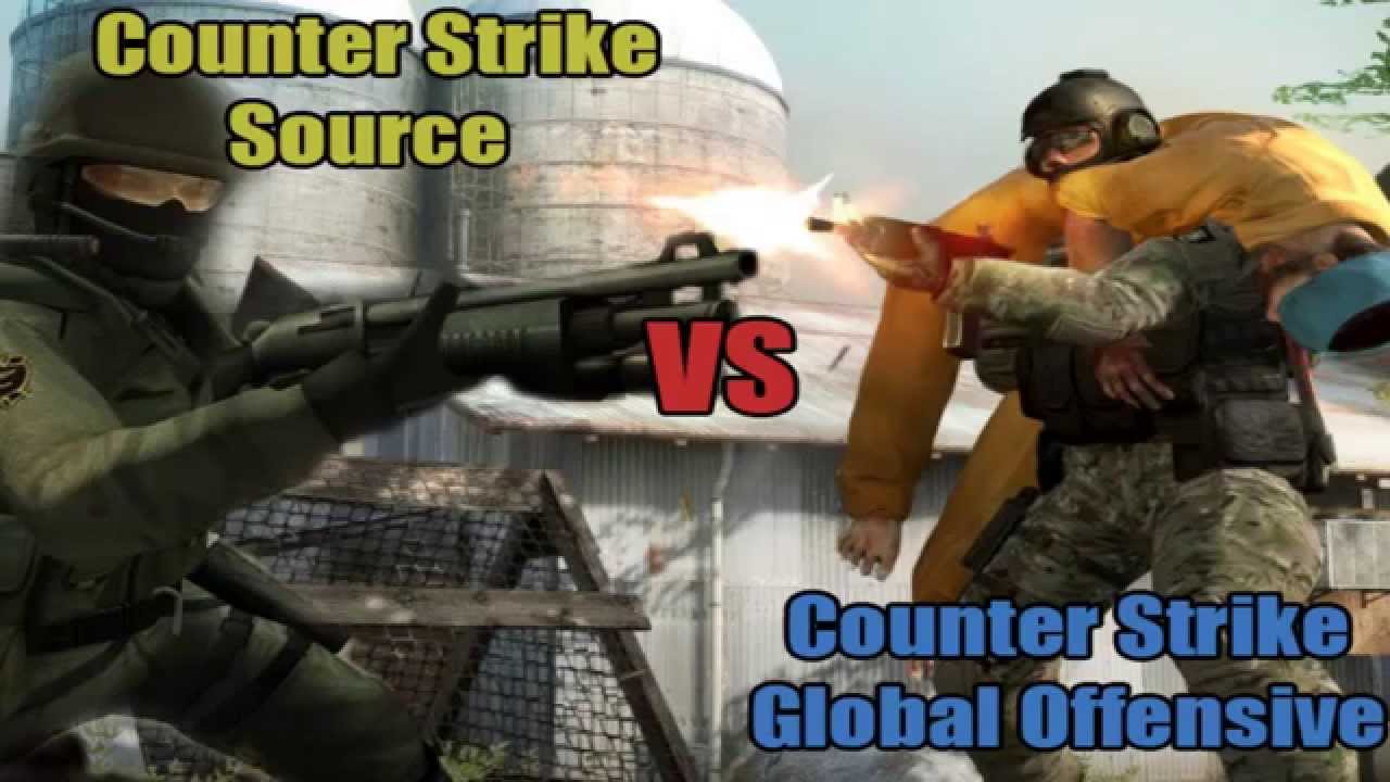 קרבות הראפ של עולם הגיימינג-Counter Strike Source Vs Counter Strike GO ...