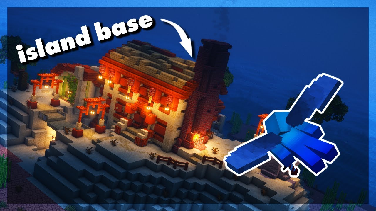 Building An Island Base With No Plan - YouTube