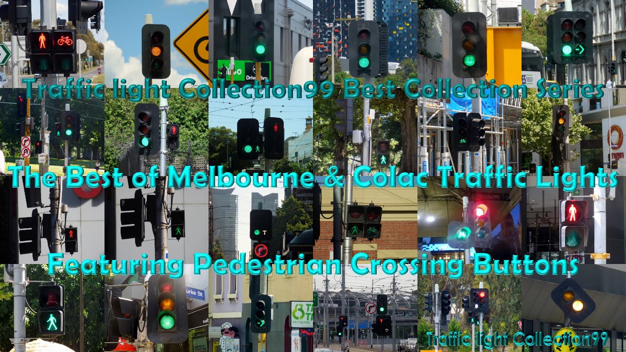 The Best of Melbourne & Colac Traffic Lights (Ft. Pedestrian Crossing ...