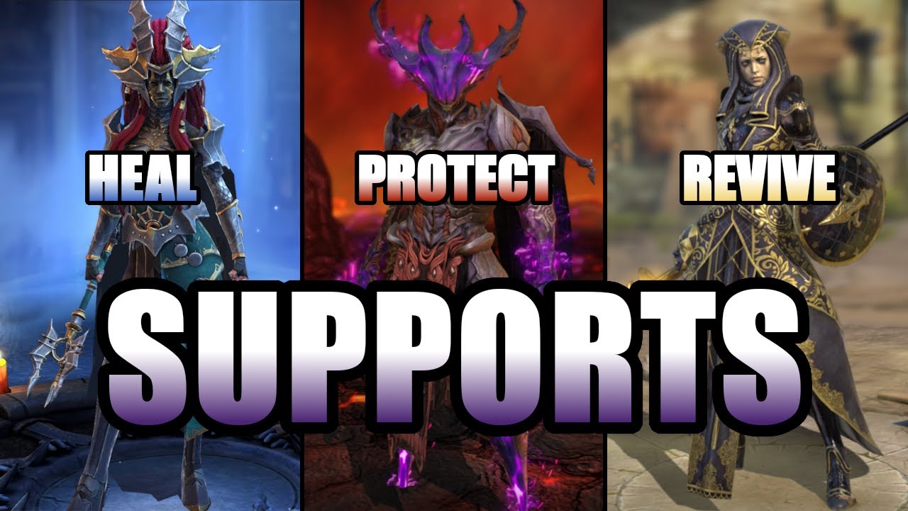 SURVIVE & THRIVE! HOW TO Build a SUPPORT Champion: A RAID Guide | RAID ...