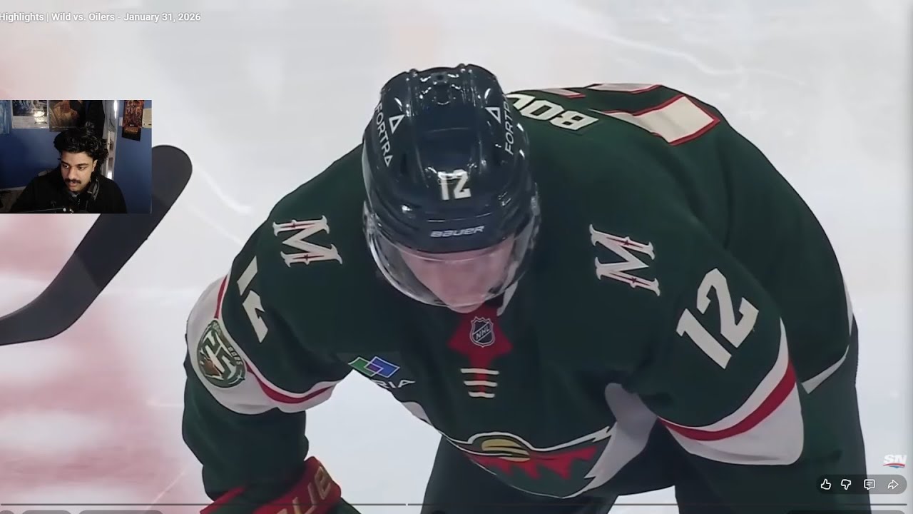 0 D | WILD vs OILERS REACTION | NHL Highlights | January 31, 2026 - YouTube