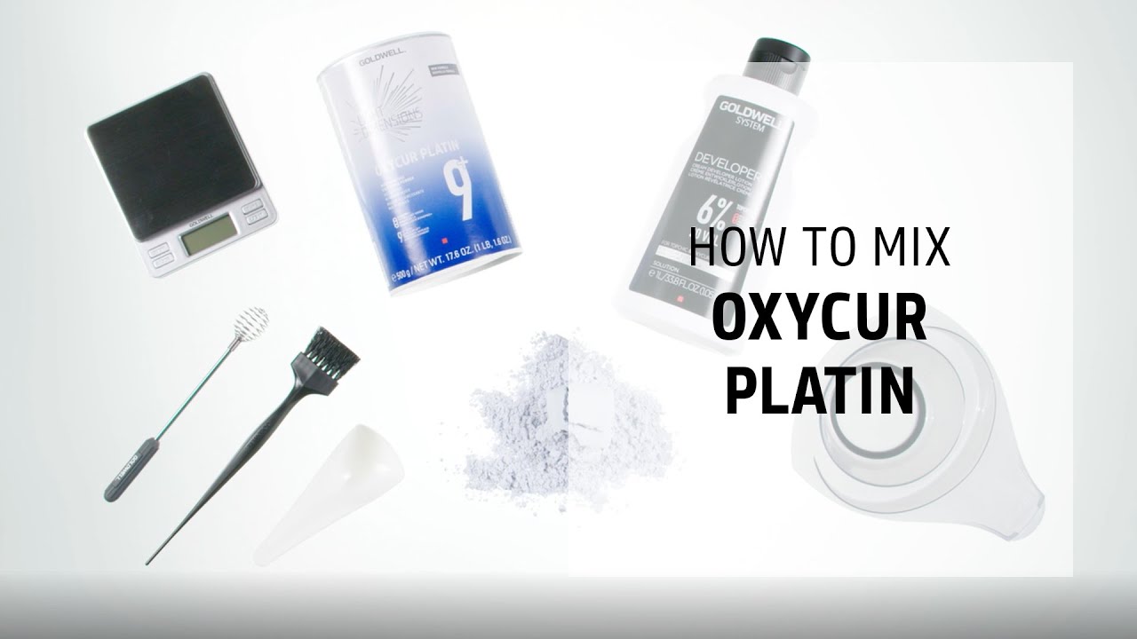 How to Mix: Oxycur Platin Multi-Purpose Lightening Powder ...