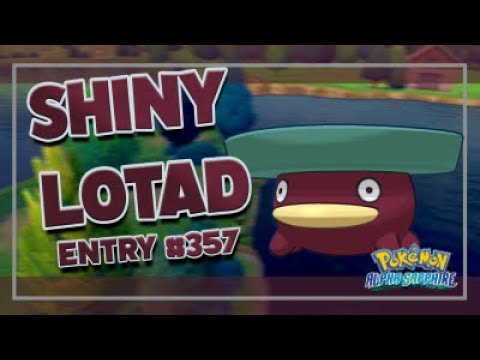 Shiny Lotad via Horde Encounters! Shiny Living Dex Quest #357! - YouTube