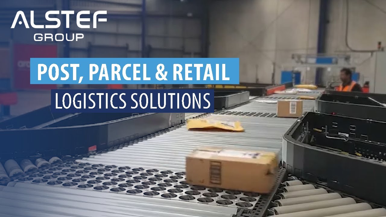 Post, Parcel and Retail Logistics solutions | Alstef Group - YouTube