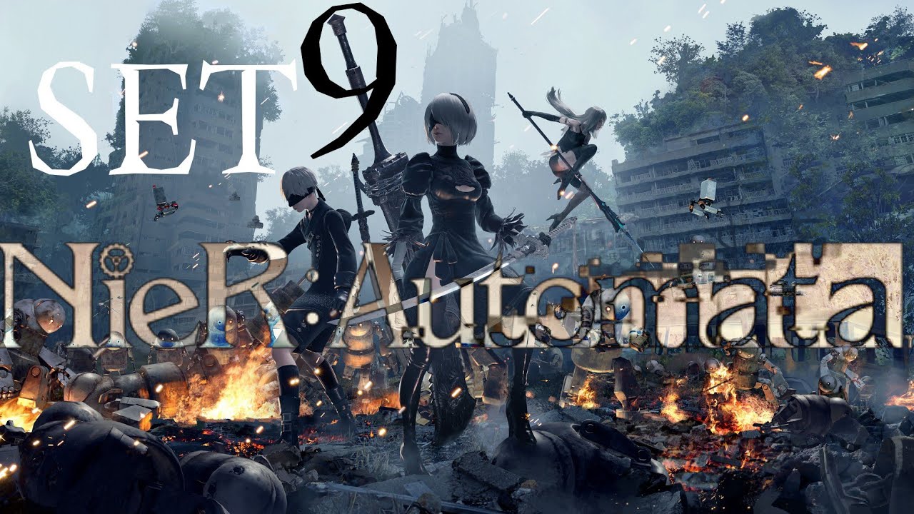 NINES | NieR: Automata | Set 9 Xbox One S LIVE Stream - YouTube