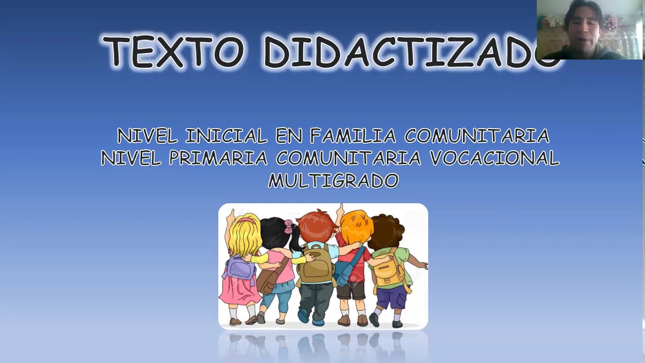 Texto didáctizado nivel inicial - YouTube