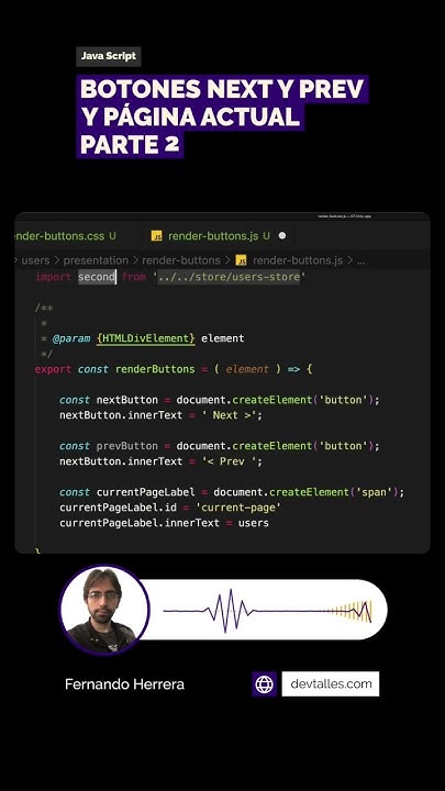 Paginación en JavaScript, Parte 2 - YouTube