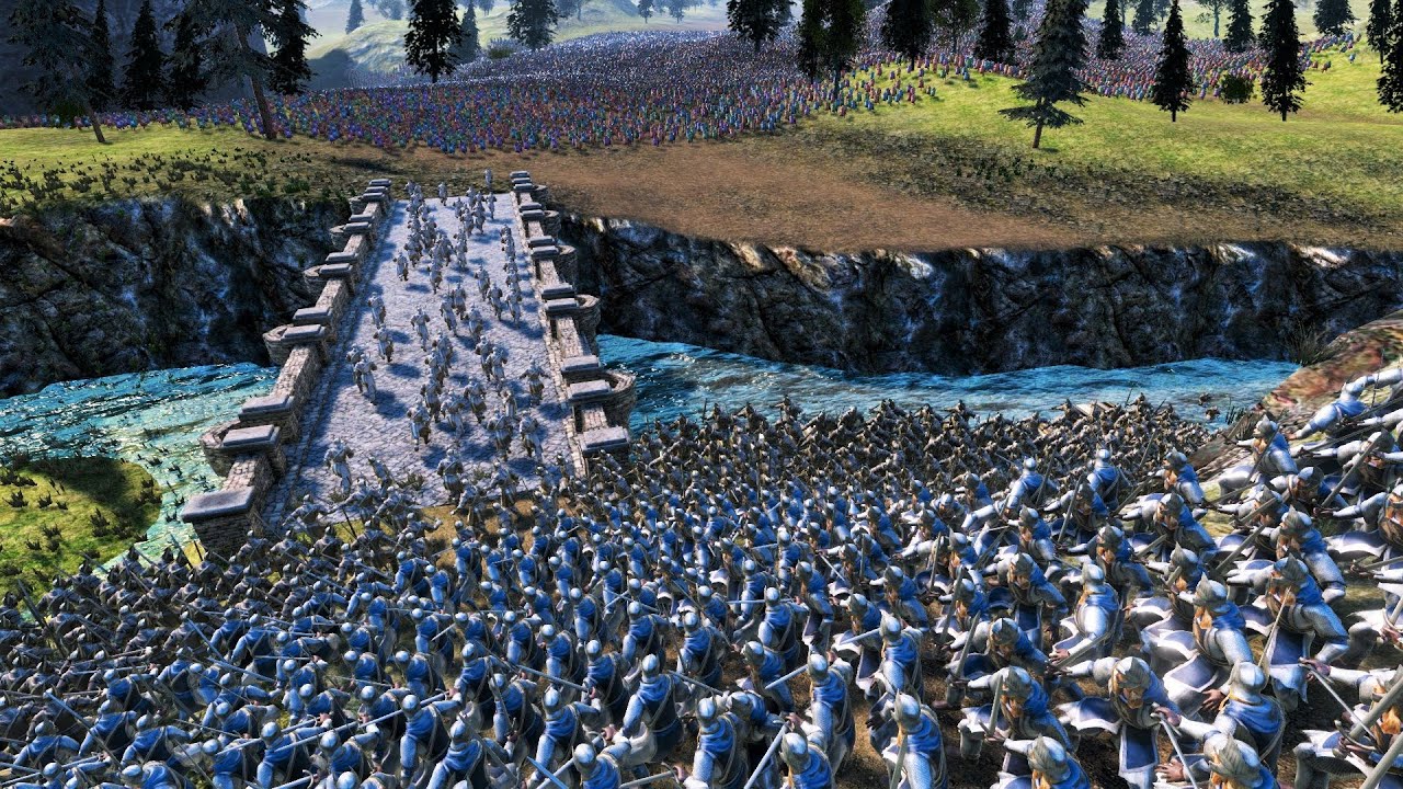 4 ARMIES | BATTLE FOR THE CASTLE - Ultimate Epic Battle Simulator - YouTube