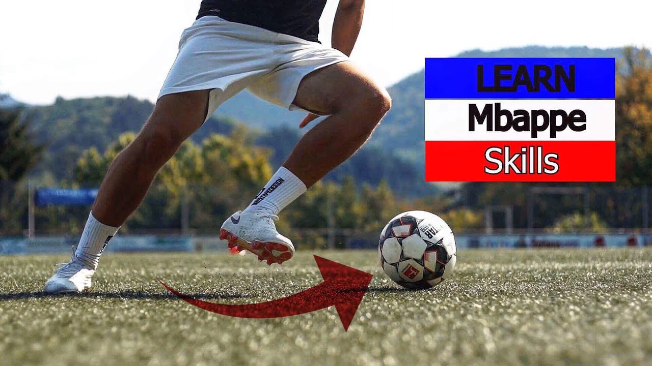 LEARN Top 3 Mbappe Football Skills - YouTube