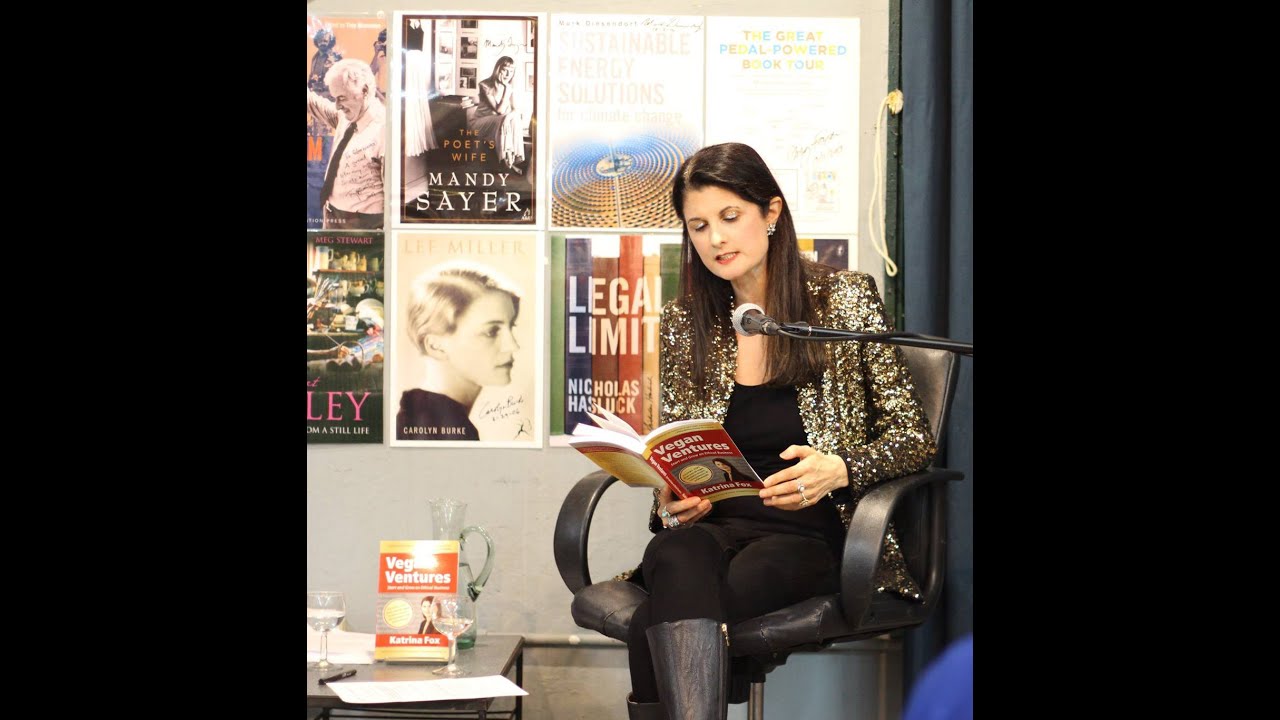 Phat Chat Show with Katrina Fox, Author of "Vegan Ventures" - YouTube