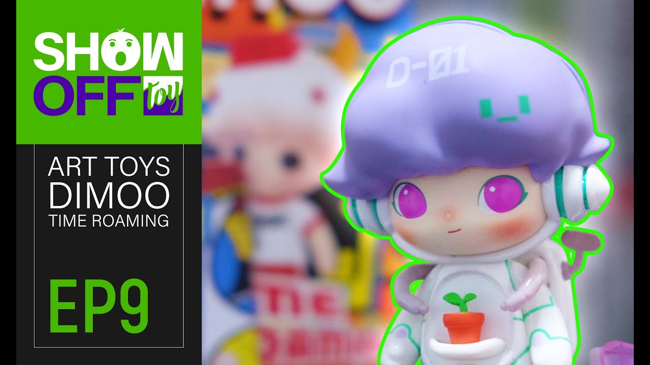 รีวิวกล่องสุ่ม Dimoo Time Roaming Popmart ~ D-01 [SHOW OFF TOY EP.9 ...