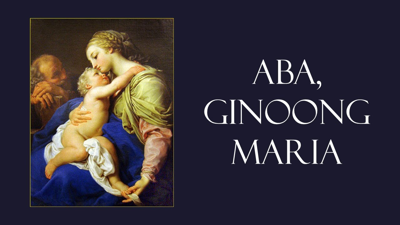 ABA, GINOONG MARIA | Pink Sisters | Manoling Francisco, SJ - YouTube