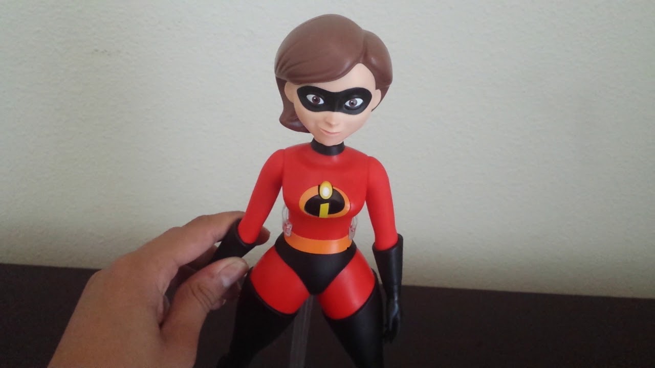 Incredibles 2 elastic girl talking action figure! - YouTube