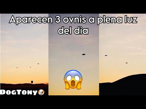 Captan 3 ovnis cerca de base aérea militar escoltados por un avión F16