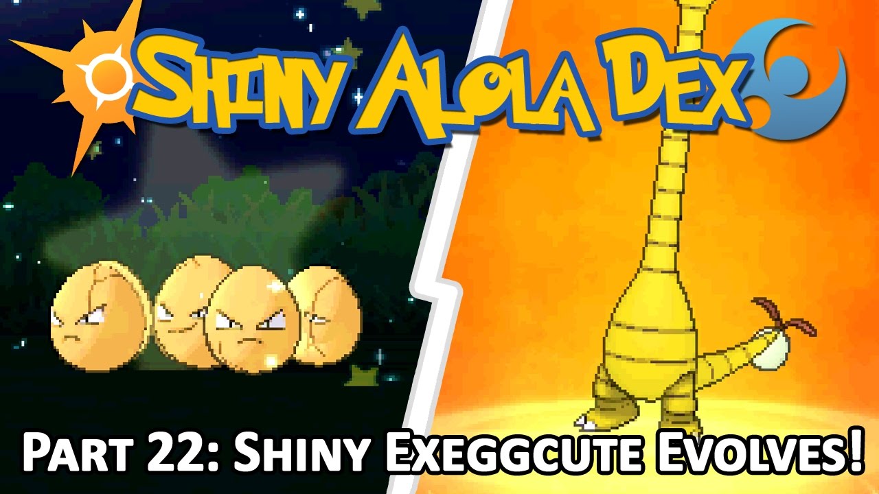 [LIVE!] Shiny Exeggcute after an 813 SOS Chain + Evolution! (Pokemon ...