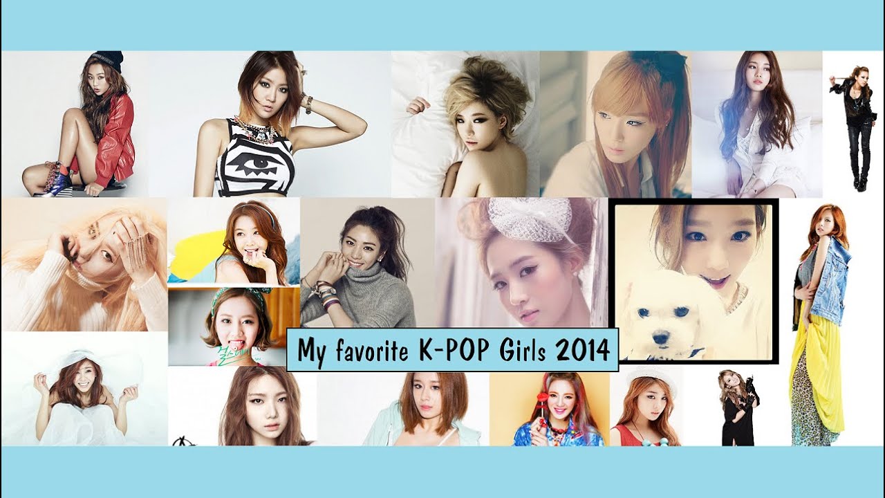 My favorite K-POP Girls 2014 - YouTube