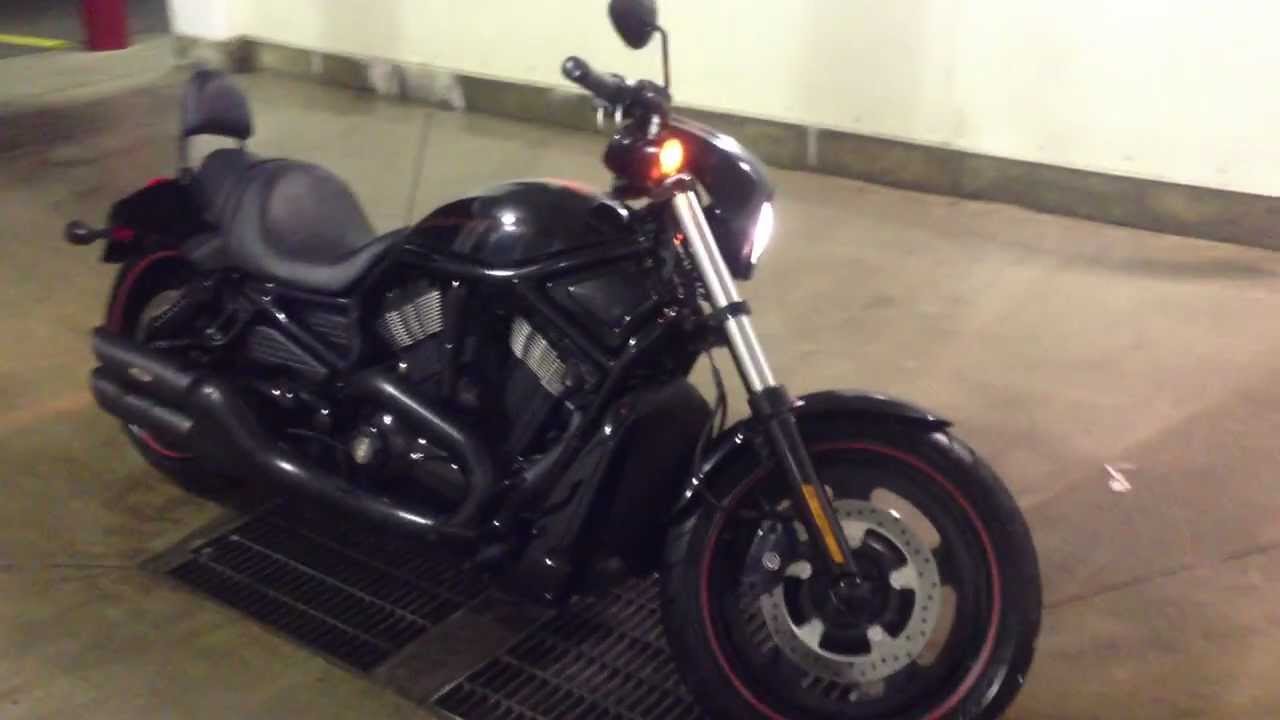 2008 Harley V-Rod Night Rod Special VRSCDX TAB EXHAUST - YouTube