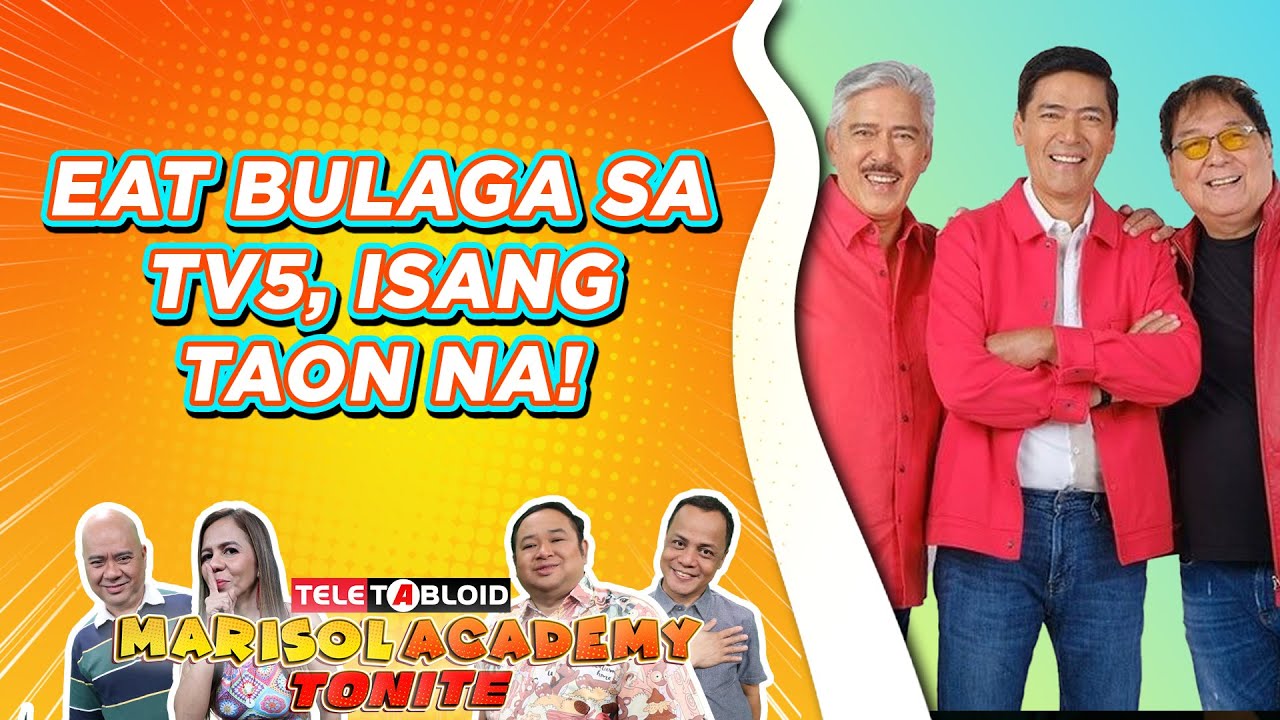 'Eat Bulaga' sa TV5 isang taon na! - YouTube