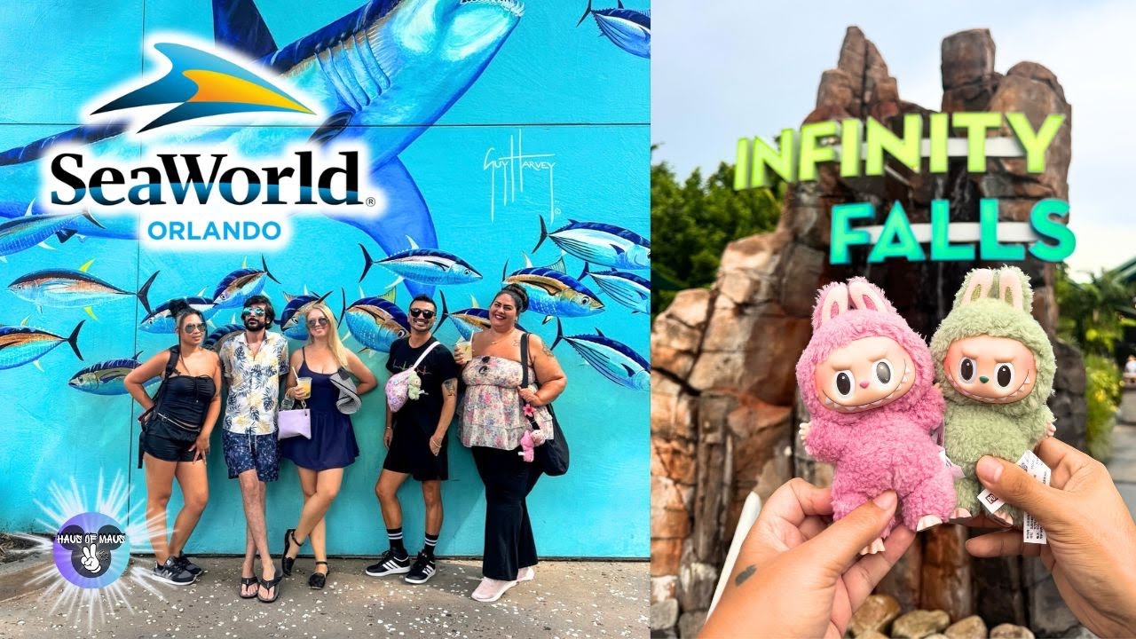 SeaWorld Orlando : Penguins, NEW Shows: Hydro Surge & Drone Show ...