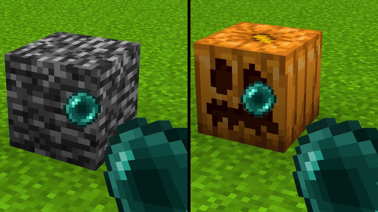 what's inside bedrock? what's inside pumpkin? #317 - YouTube
