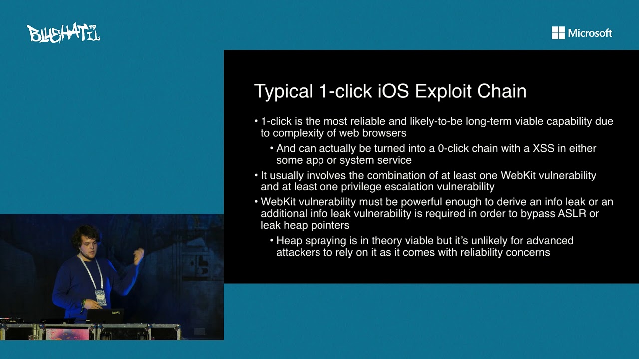 BlueHat IL 2019 - Luca Todesco (@qwertyoruiop) - Life as an iOS ...